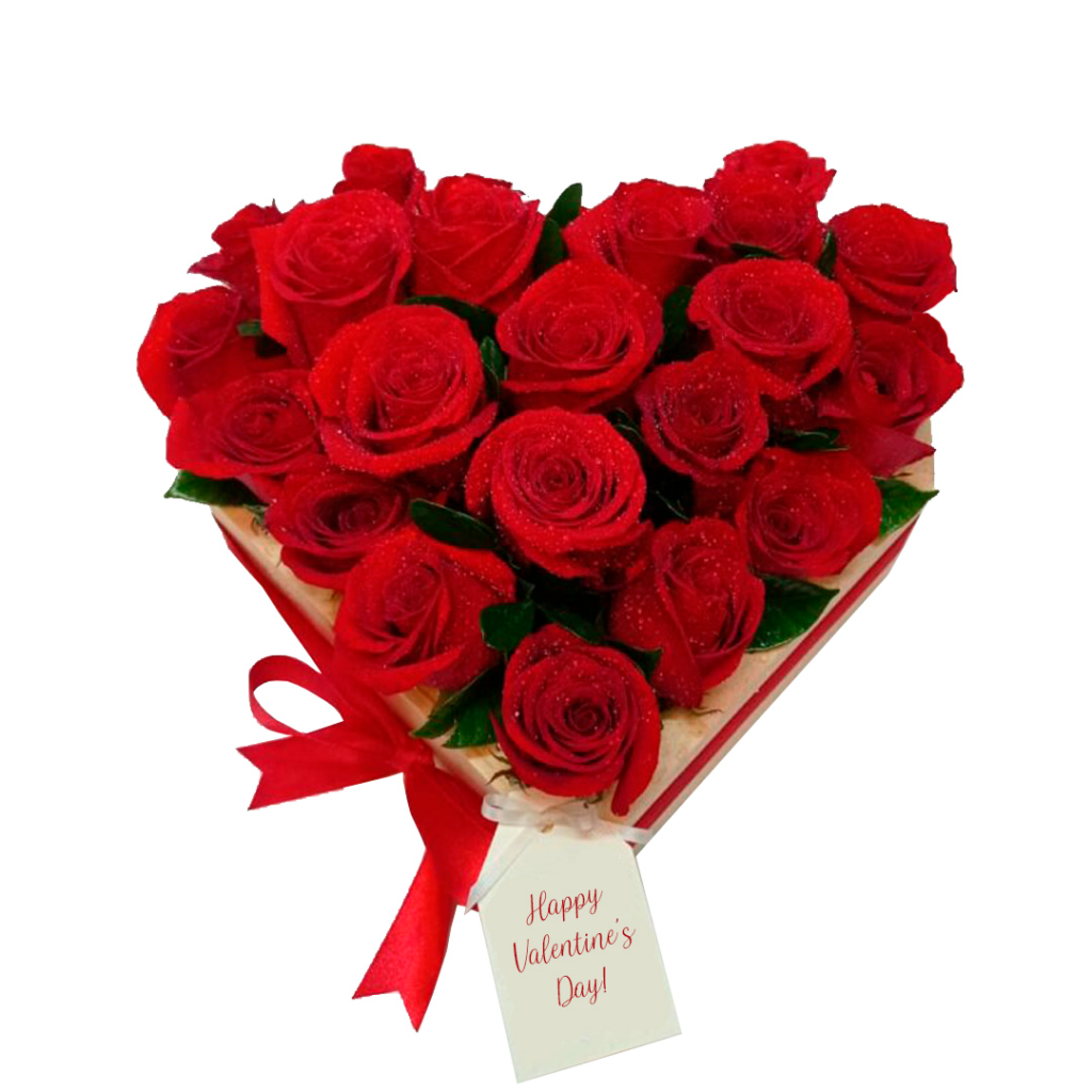 CORAZÓN DE ROSAS - Floreria Jardin Los Jazmines EIRL